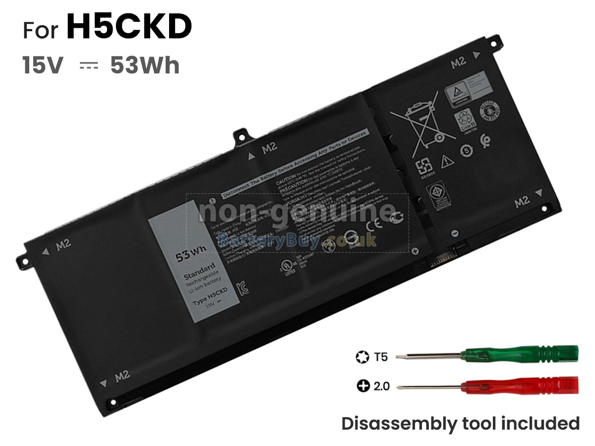 Dell Inspiron 15 5502 replacement battery from United Kingdom(53Wh,4 ...